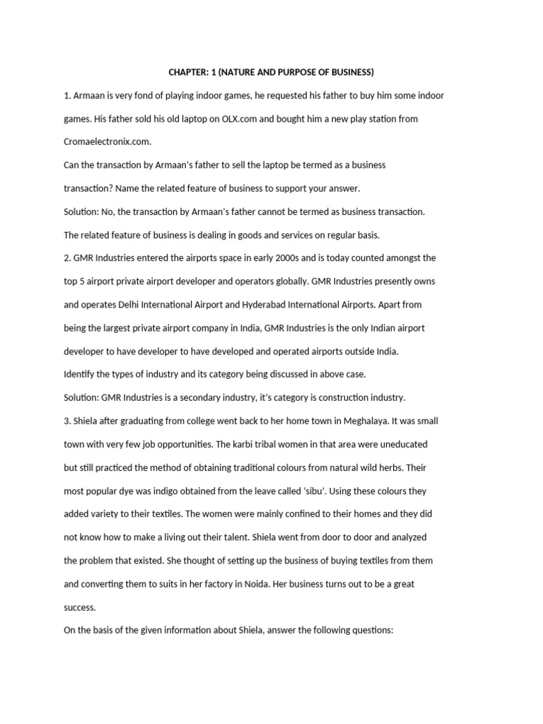 11 BST Chapterwise Case Studies | PDF