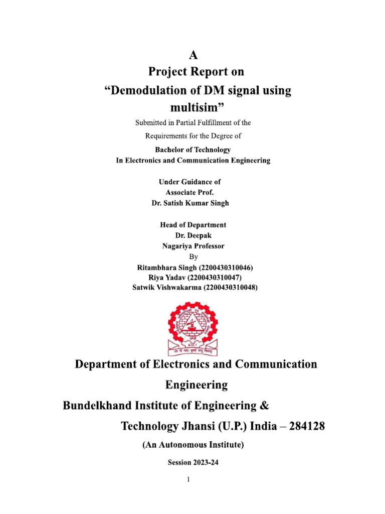 Report Format Pages | PDF
