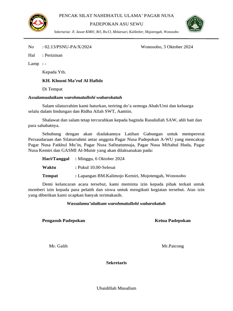 Perizinan 3 Pilar FM | PDF