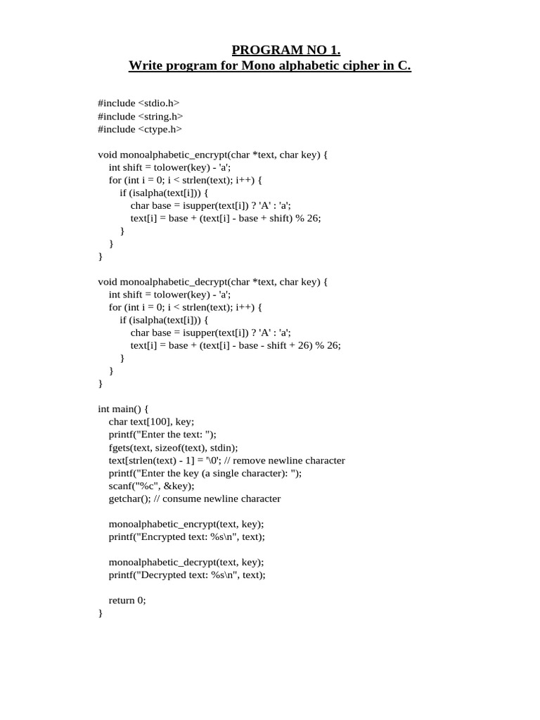 BCS3752 Network Security Lab | PDF | Encryption | Cipher