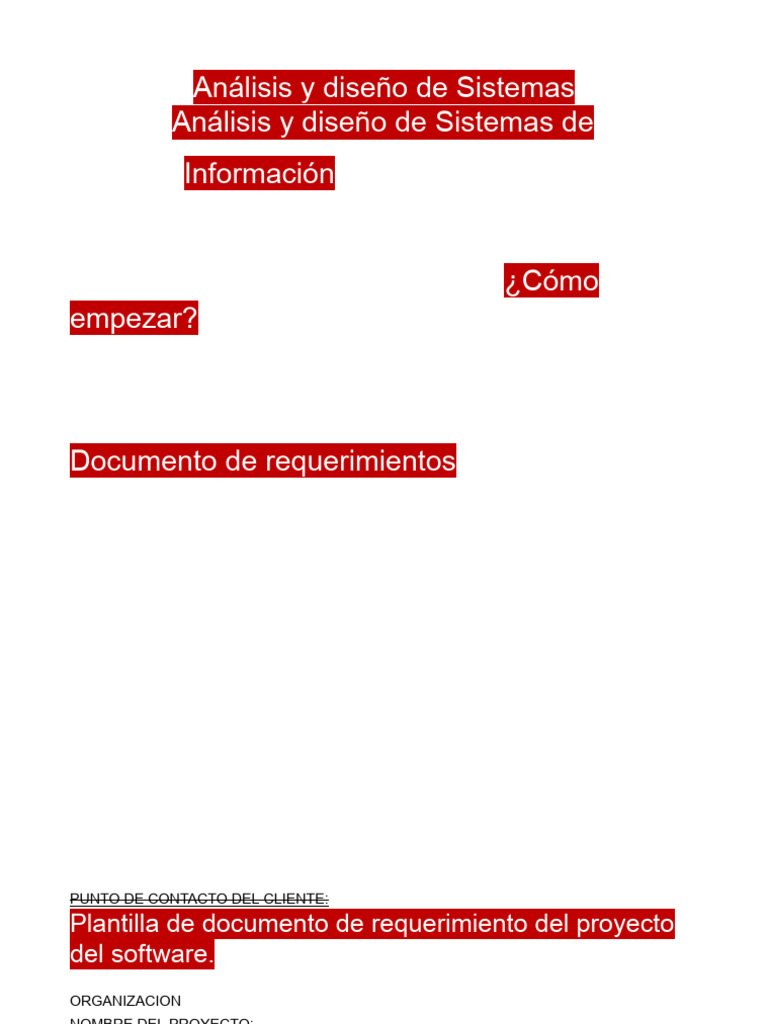 documento de requerimientos | PDF documento de requerimientos | PDF