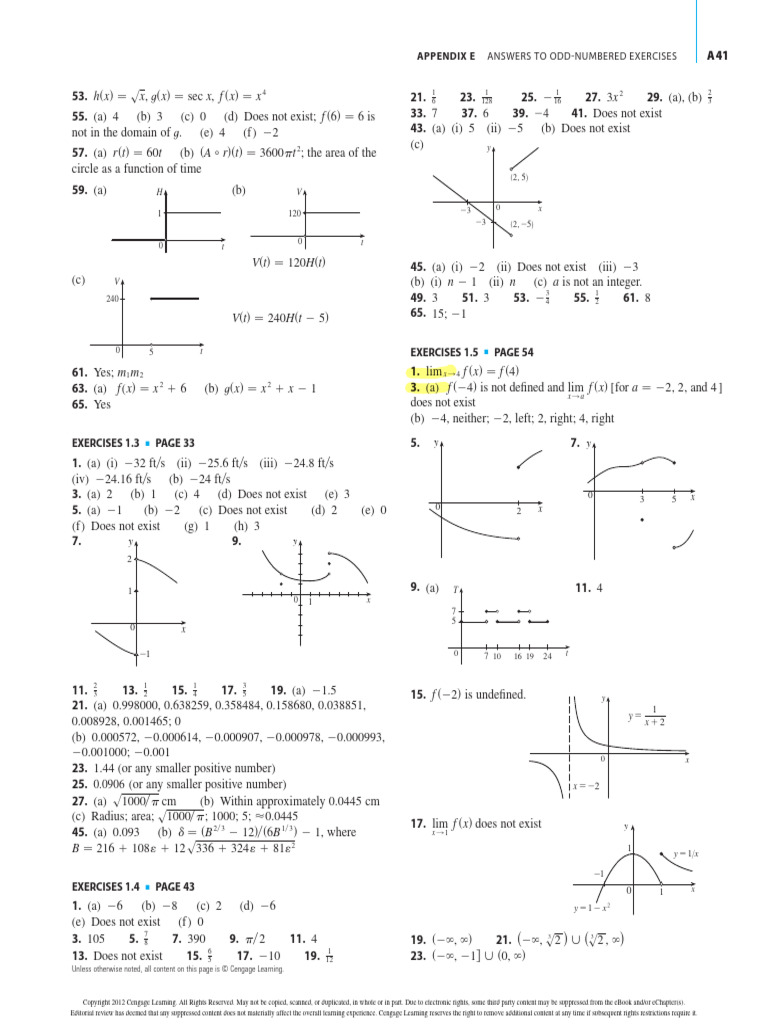 Essential Calculus Early Transcendentals (James Stewart) 5 | PDF