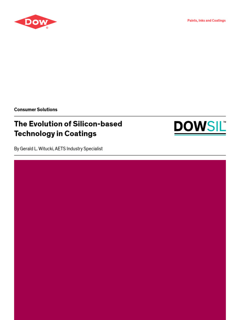 26 1208 01 Evolution of Silicone Based Technology | PDF