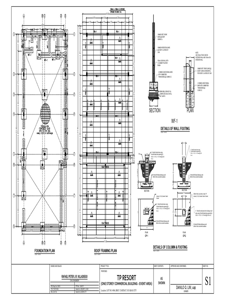 TPM Event Area S1 | PDF | Real Estate | Materials