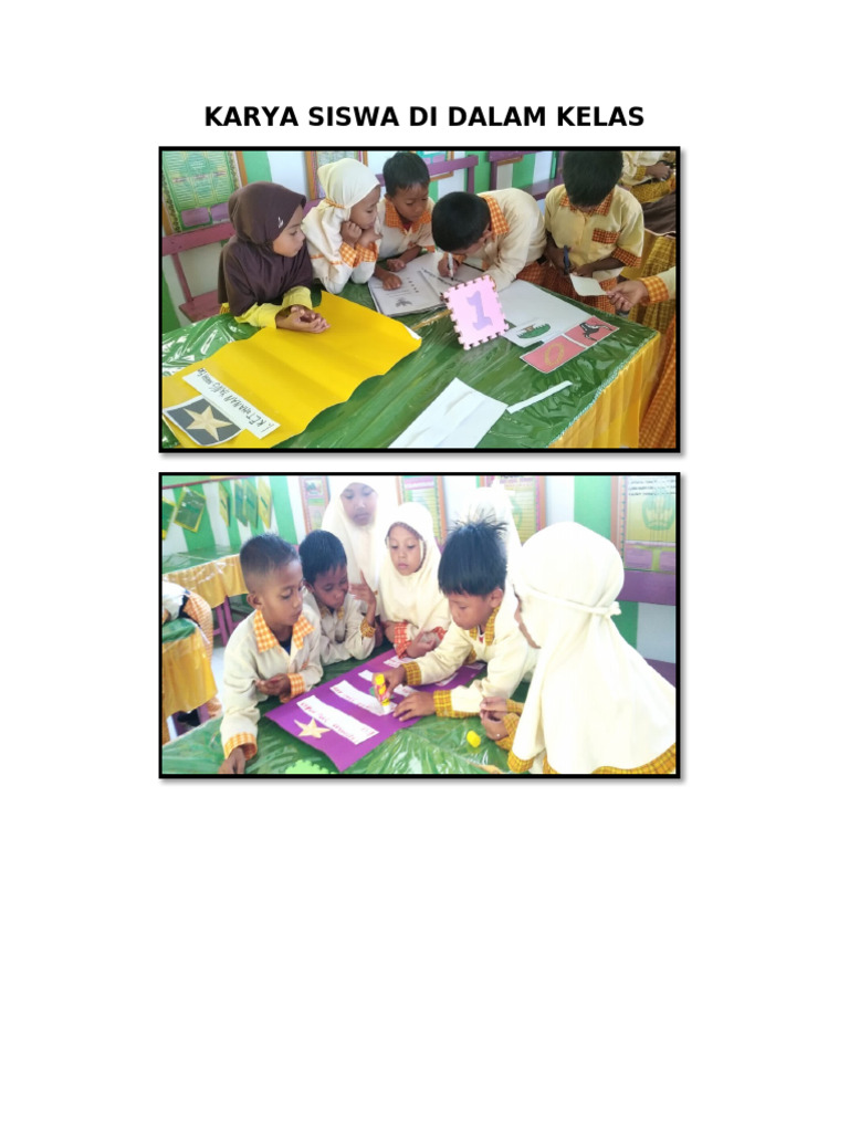 Portofolio Tugas Siswa (MADING) | PDF