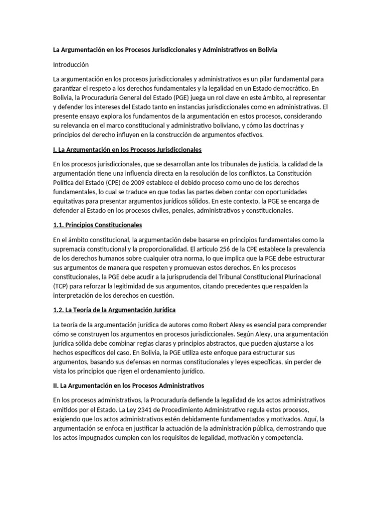 Argumentacion | PDF
