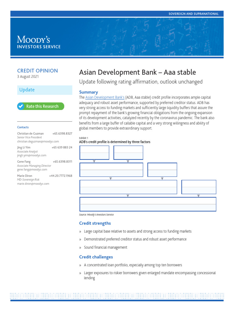 ADB moodys-report-20210803 | PDF