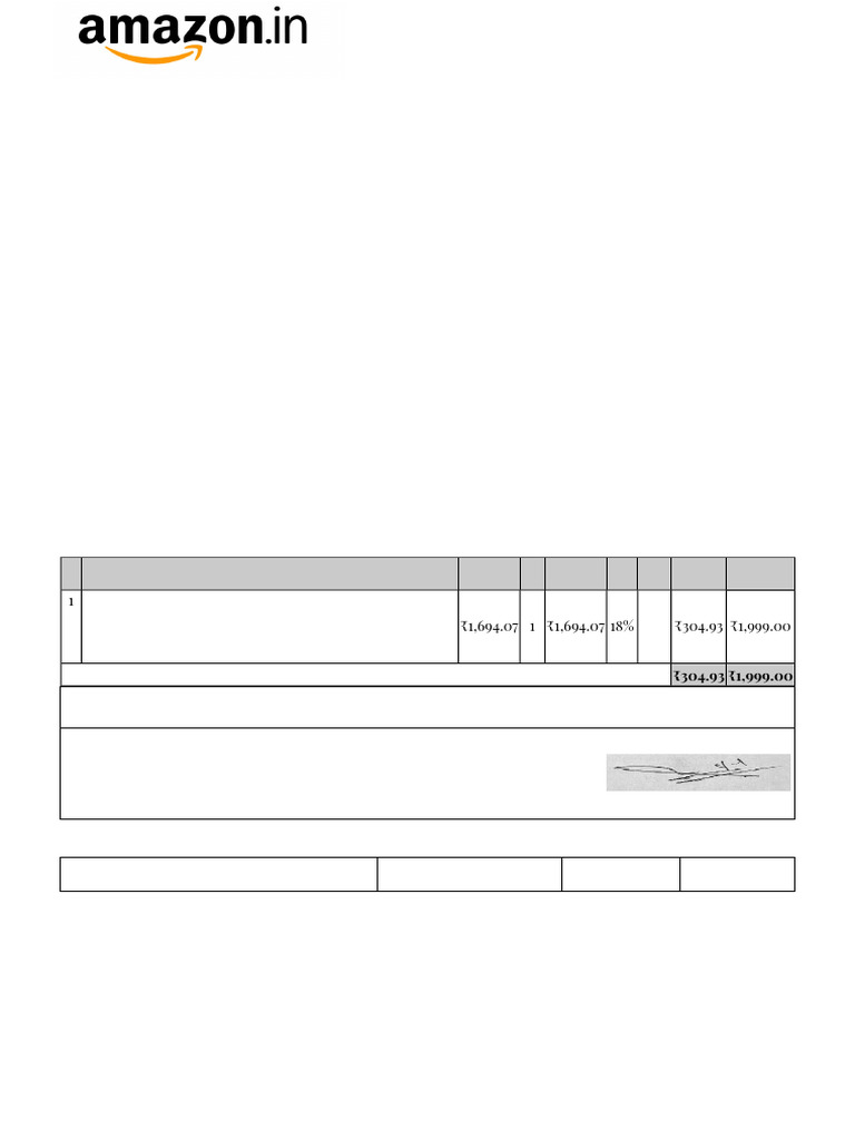 Noise Invoice | PDF