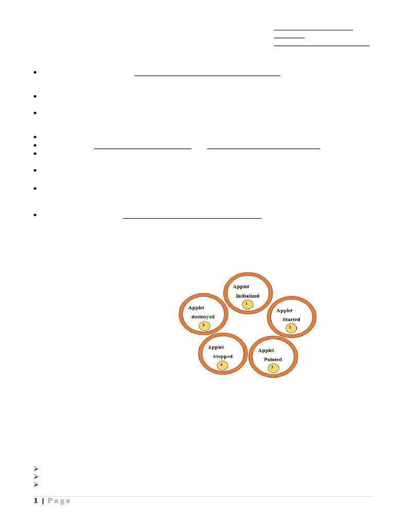 06 Applets, AWT, Swing and Event Handling | PDF