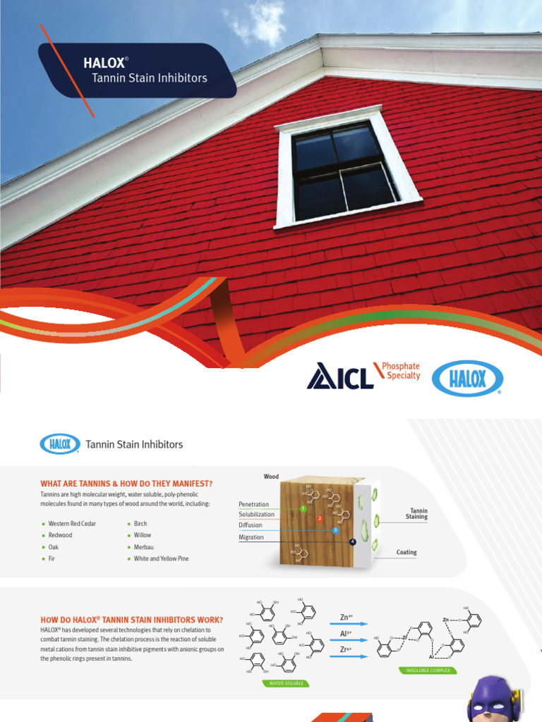 ICL HALOX Tannin Stain Inhibitors Brochure | PDF