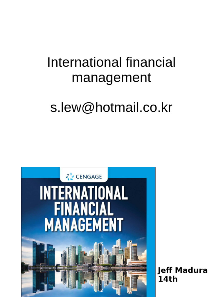 CH1 Multinational Financial Management_ an Overview | PDF