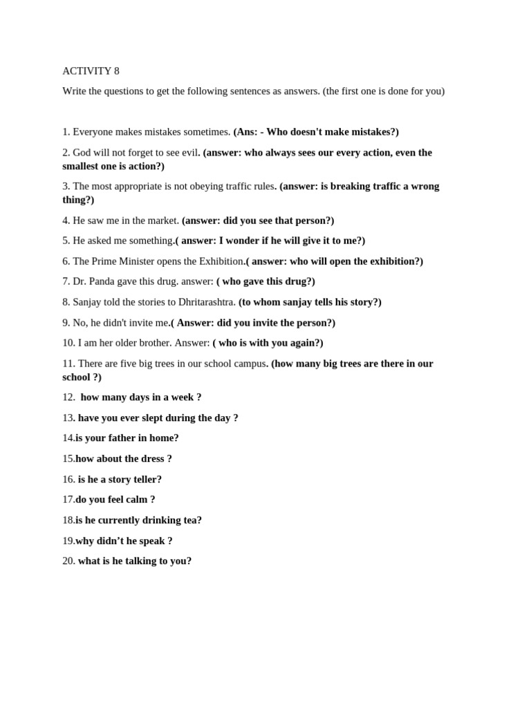 ACTIVITY 8 | PDF