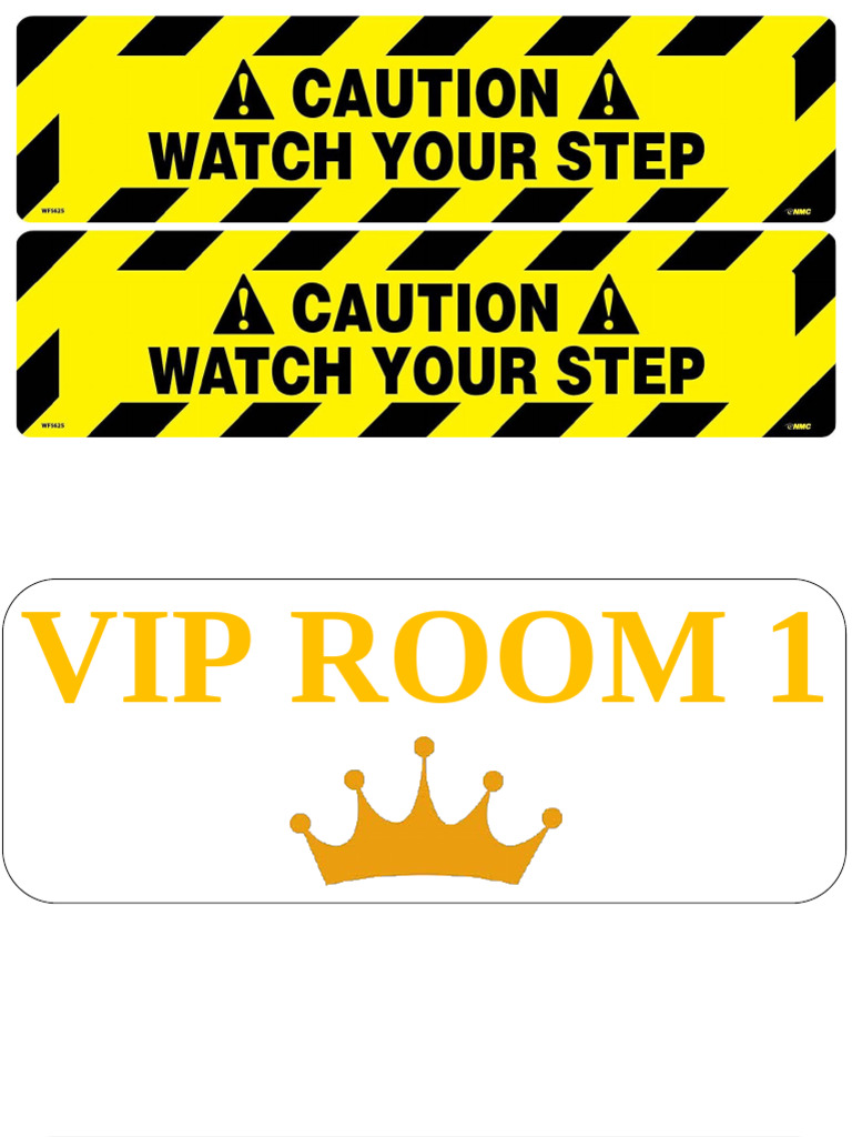 VIP ROOM 1 | PDF