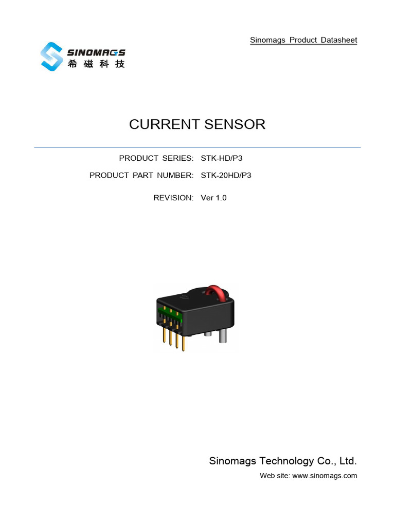 Current Sensor | PDF