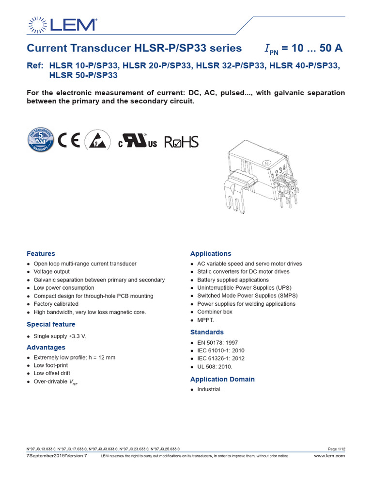 hlsr-p_sp33_series | PDF