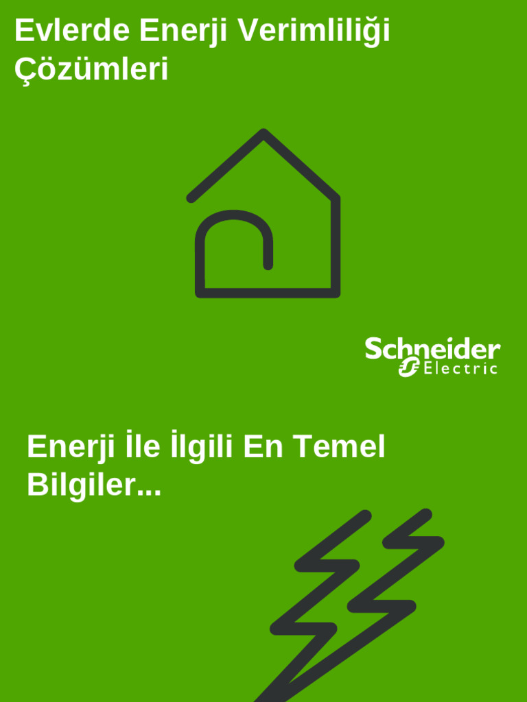 Evlerde Enerji̇ Veri̇mli̇li̇ği̇ | PDF