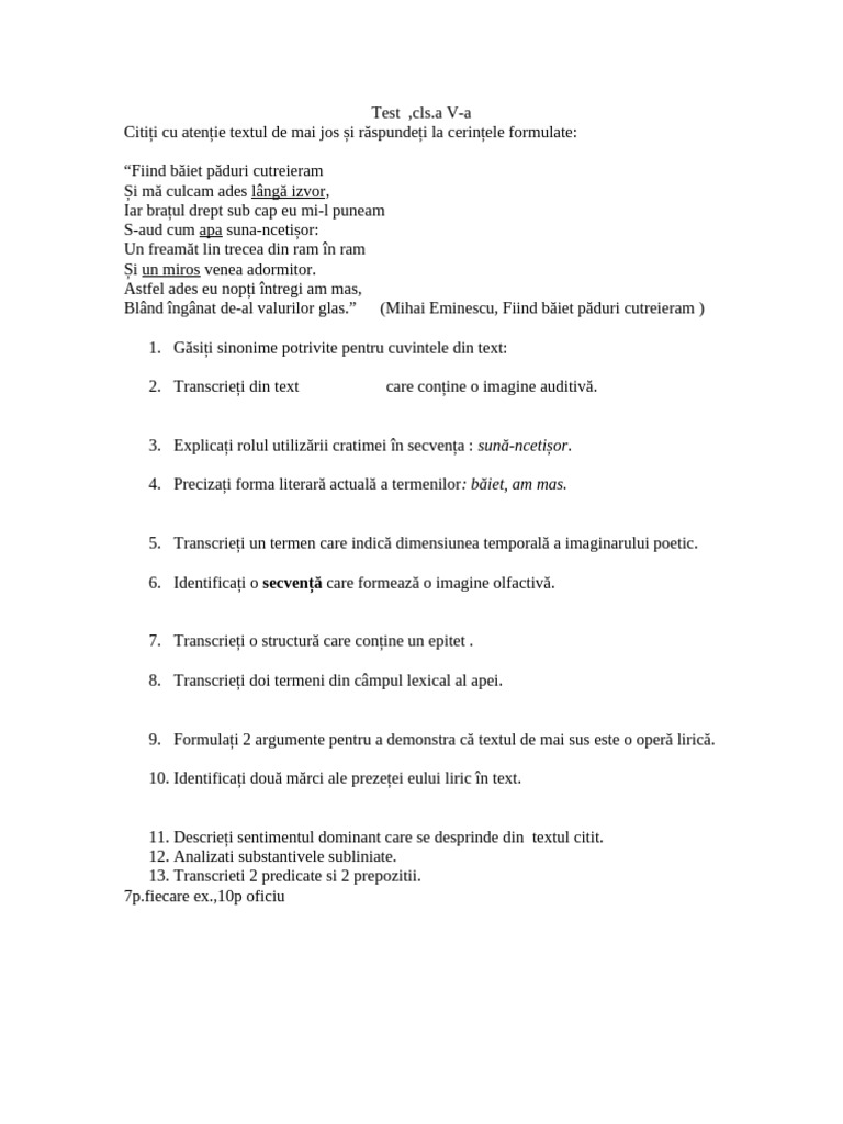 5 Test Cls 5 | PDF