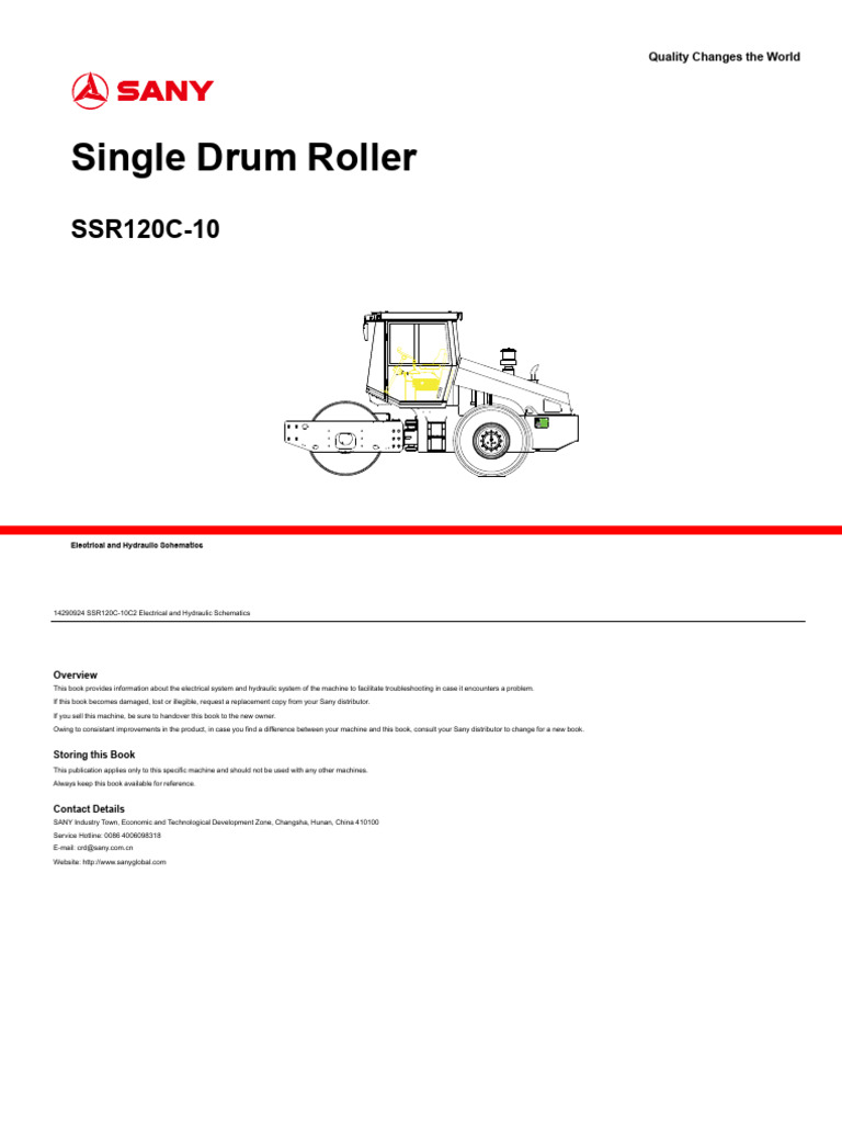 Schematic Electric + Hydraulic SSR120 | PDF | Technology & Engineering ...