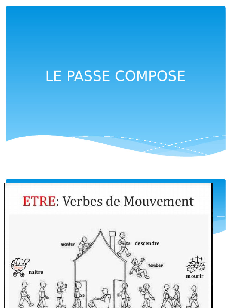 Passe Compose - Francais | PDF | Language Arts & Discipline