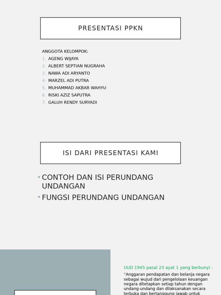 Presentasi pkn | PDF