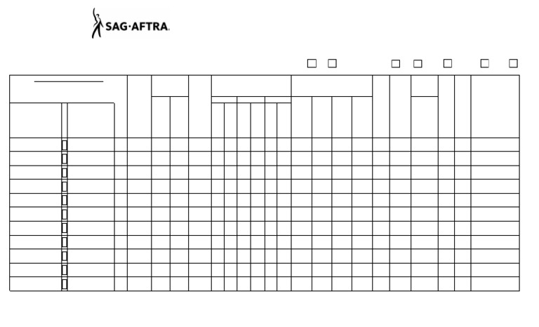 SAG Exhibit G Form - Wrapbook | PDF