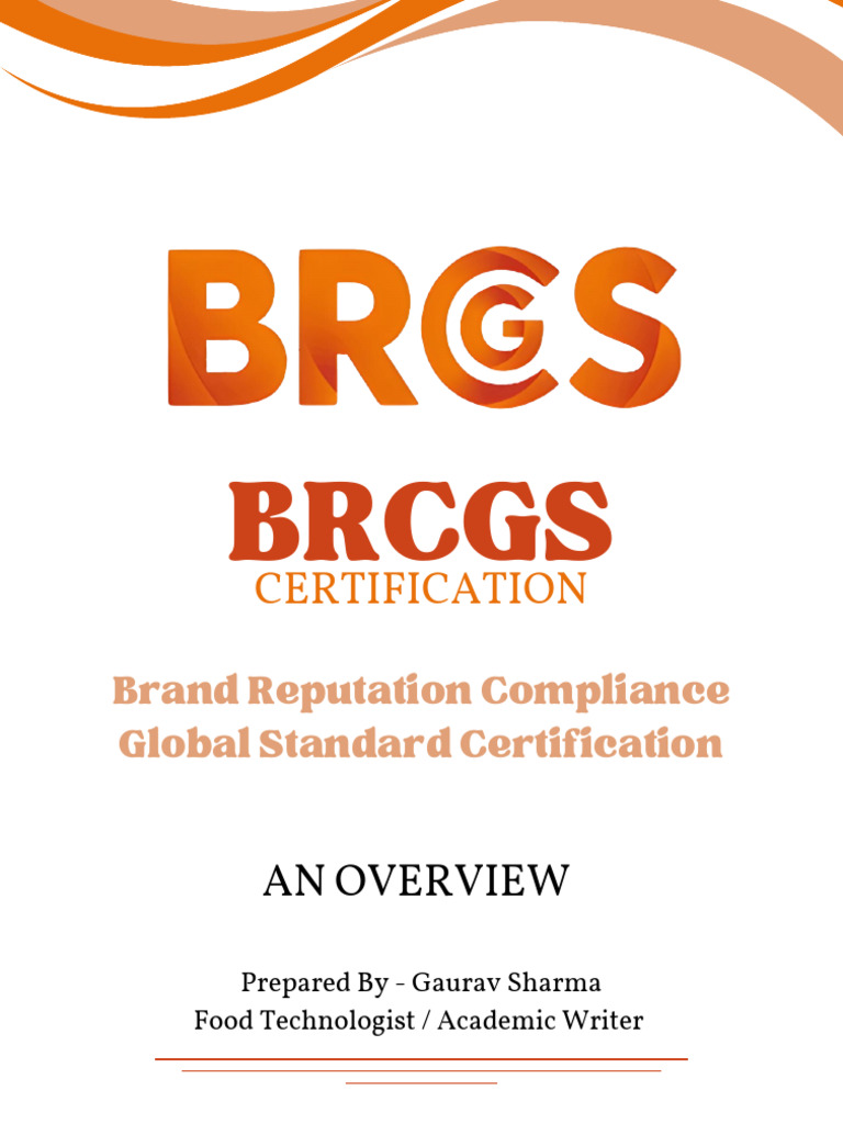 BRCGS | PDF