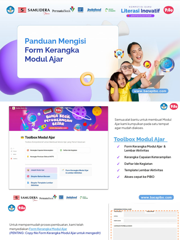 PANDUAN Form Modul Ajar | PDF