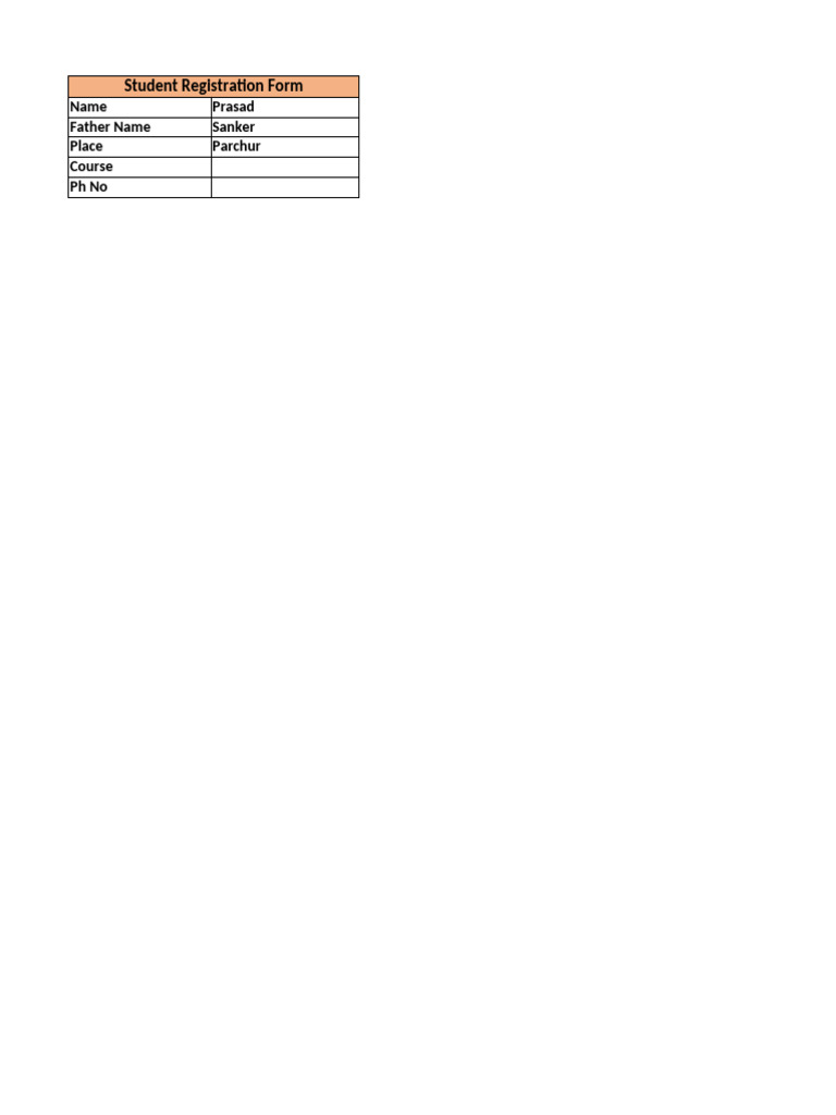 Drop Down List Formats | PDF