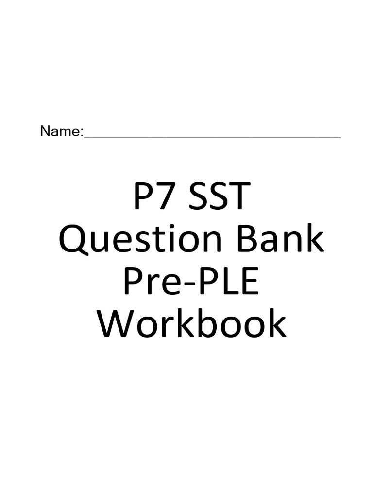 AHIS Primary SST 1500 Questions PLE Prep | PDF