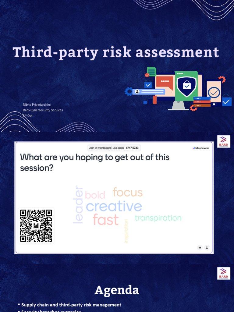 Third-Party Risk Assessment | PDF