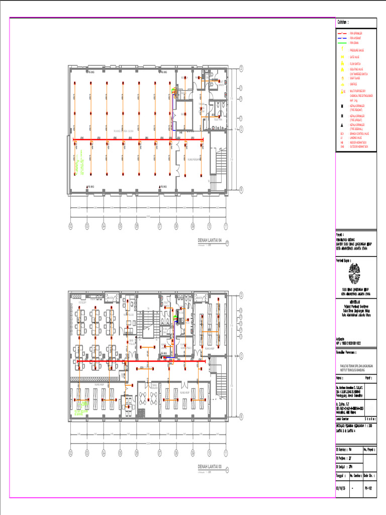 PK-101 & 102 Instalasi Pemadam Kebakaran Kantor-PK-102 | PDF