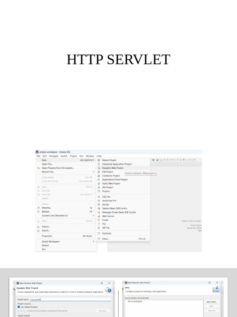 HTTP SERVLET | PDF HTTP SERVLET | PDF