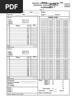 FIBA Basketball Scoresheet Template | PDF | Sports | Team Sports