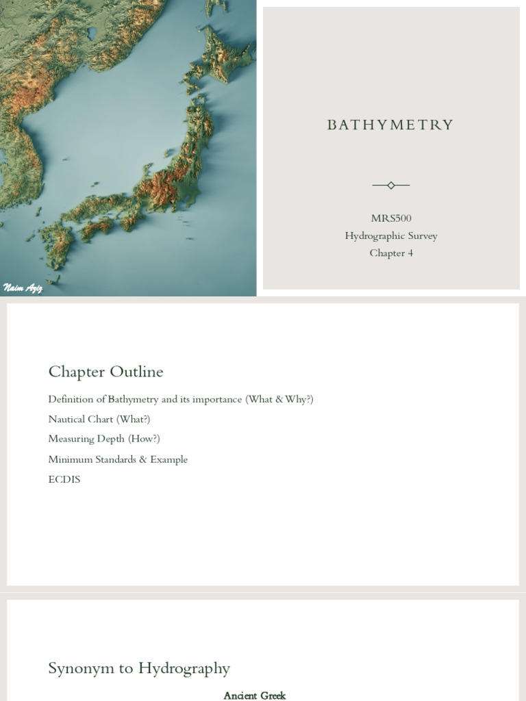 Understanding Bathymetry and Hydrography | PDF | Hydrography | Oceanography