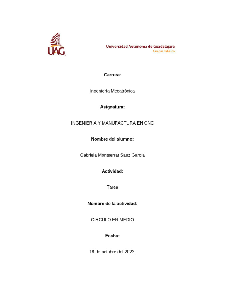 Circulo en Medio | PDF