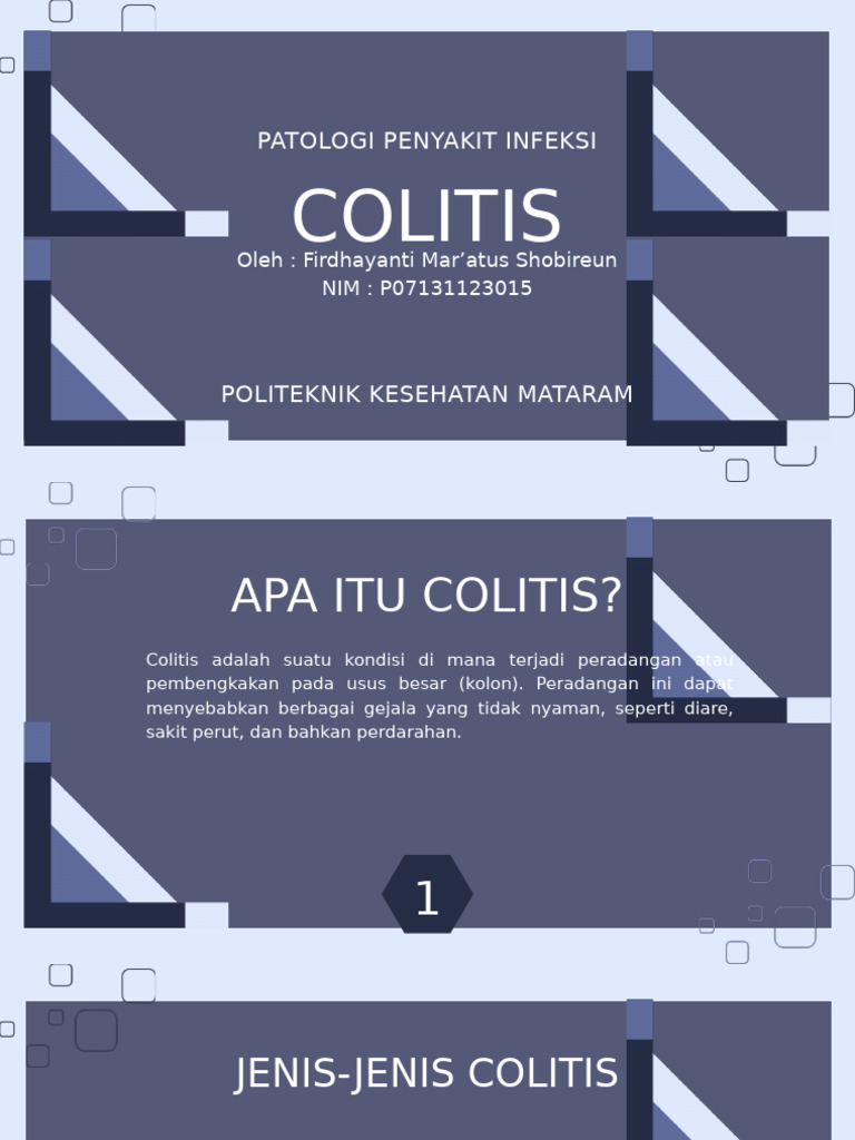 Penyakit Colitis | PDF | Kesehatan Holistik