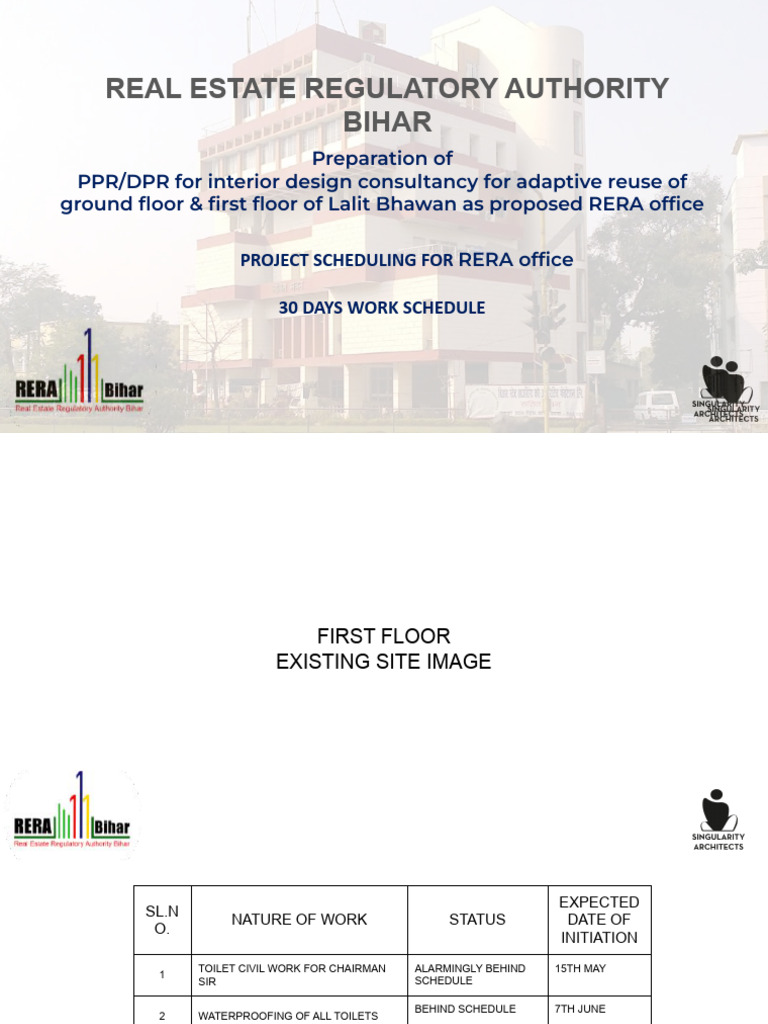 WORK SCHEDULE RERA OFFICE | PDF