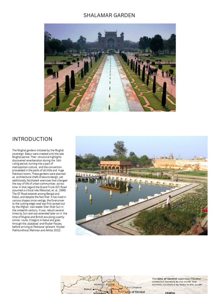 Shalamar Garden | PDF