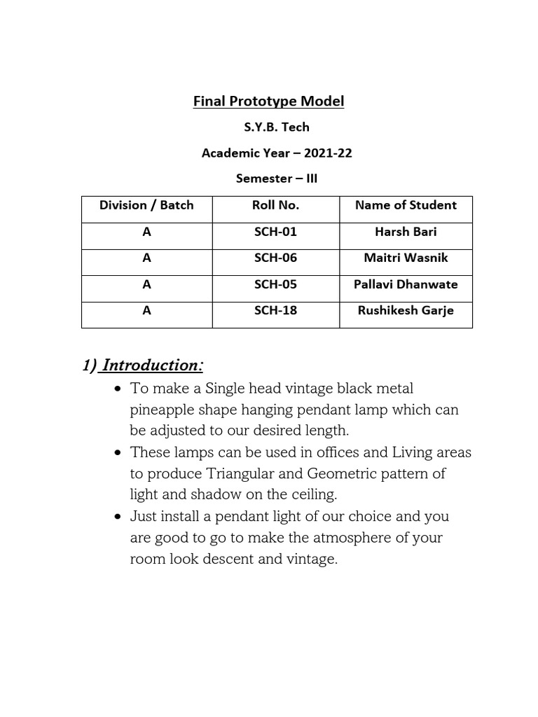ASSIGNMENT-5 (Mech Proto) | PDF