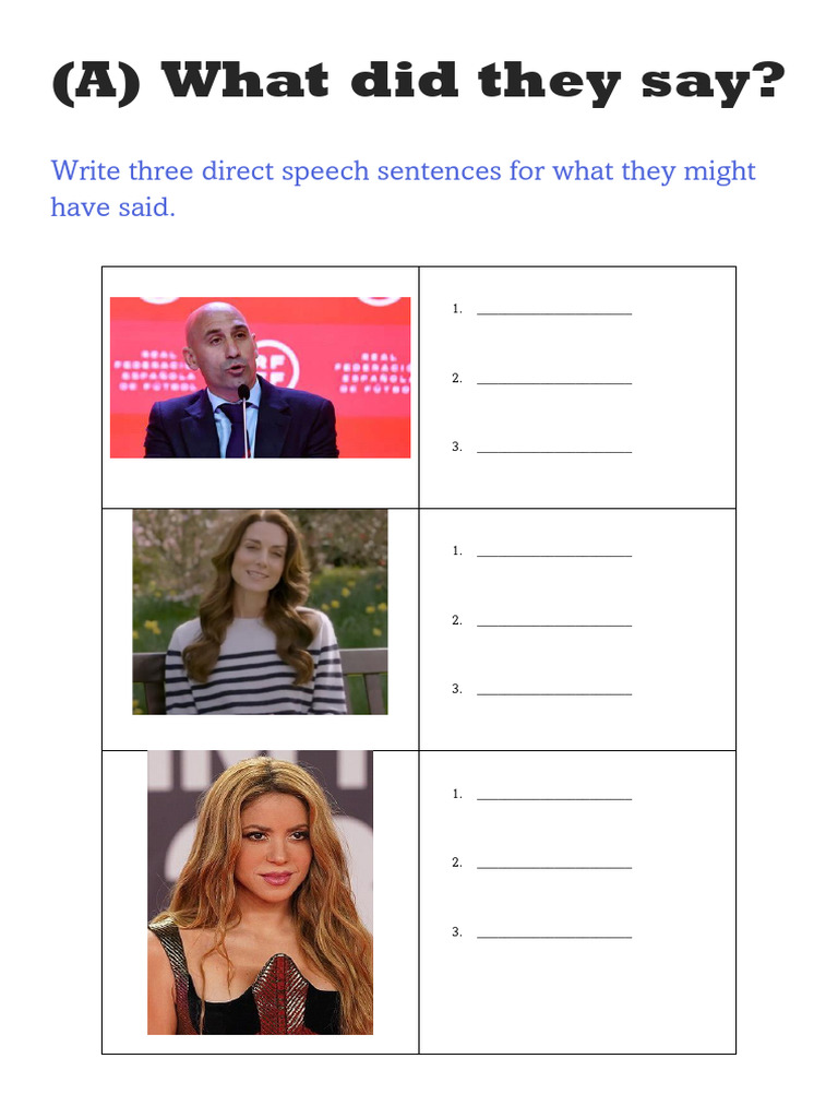 What Did They Say | PDF