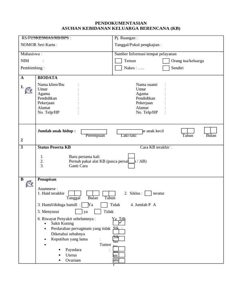 Format Askeb KB | PDF