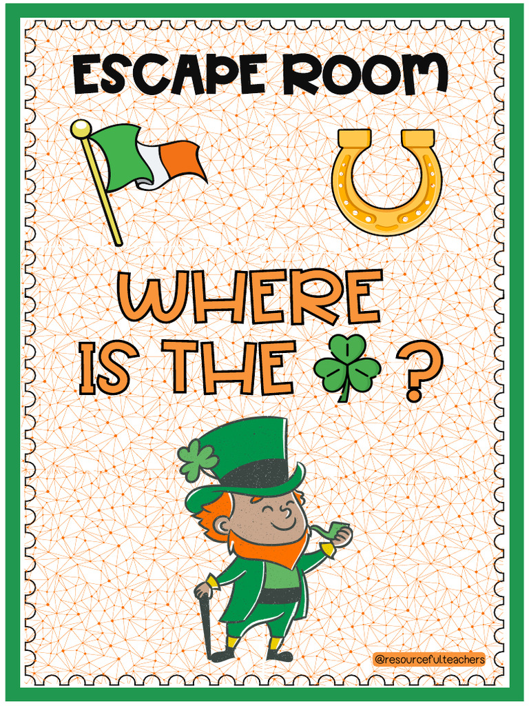 Escape Room ST Patrick's Day | PDF