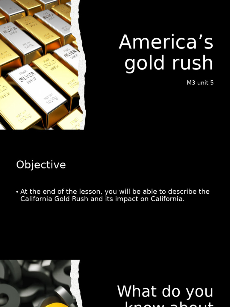 America's Gold Rush | PDF