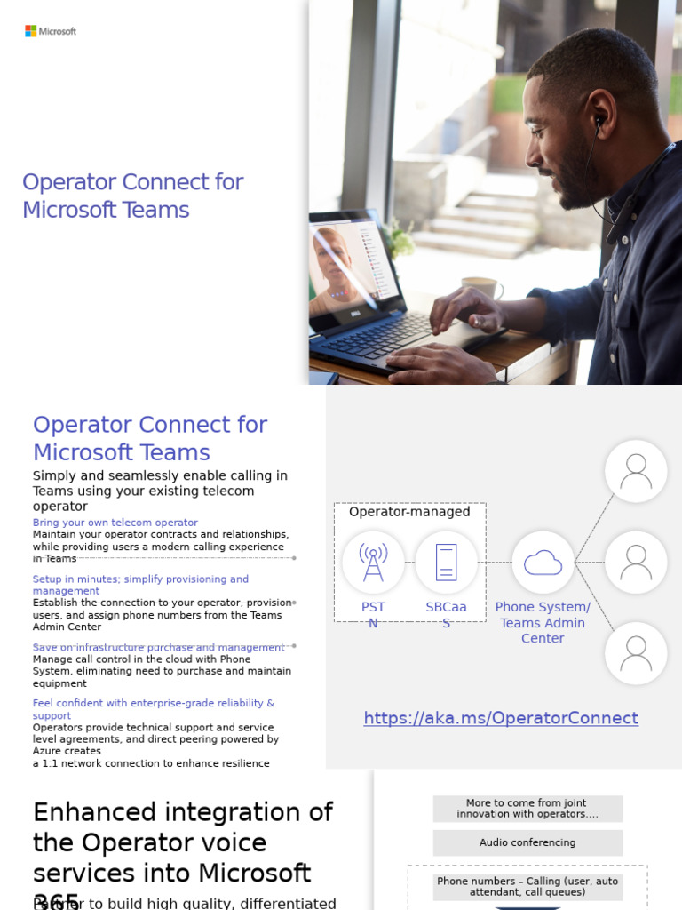 Operator Connect - Pitch Deck | PDF