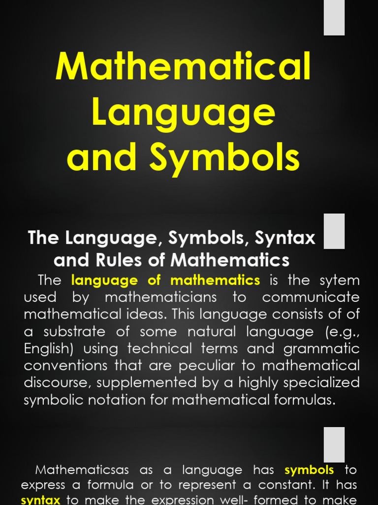 2-Math-Language-Symbols (2) | PDF