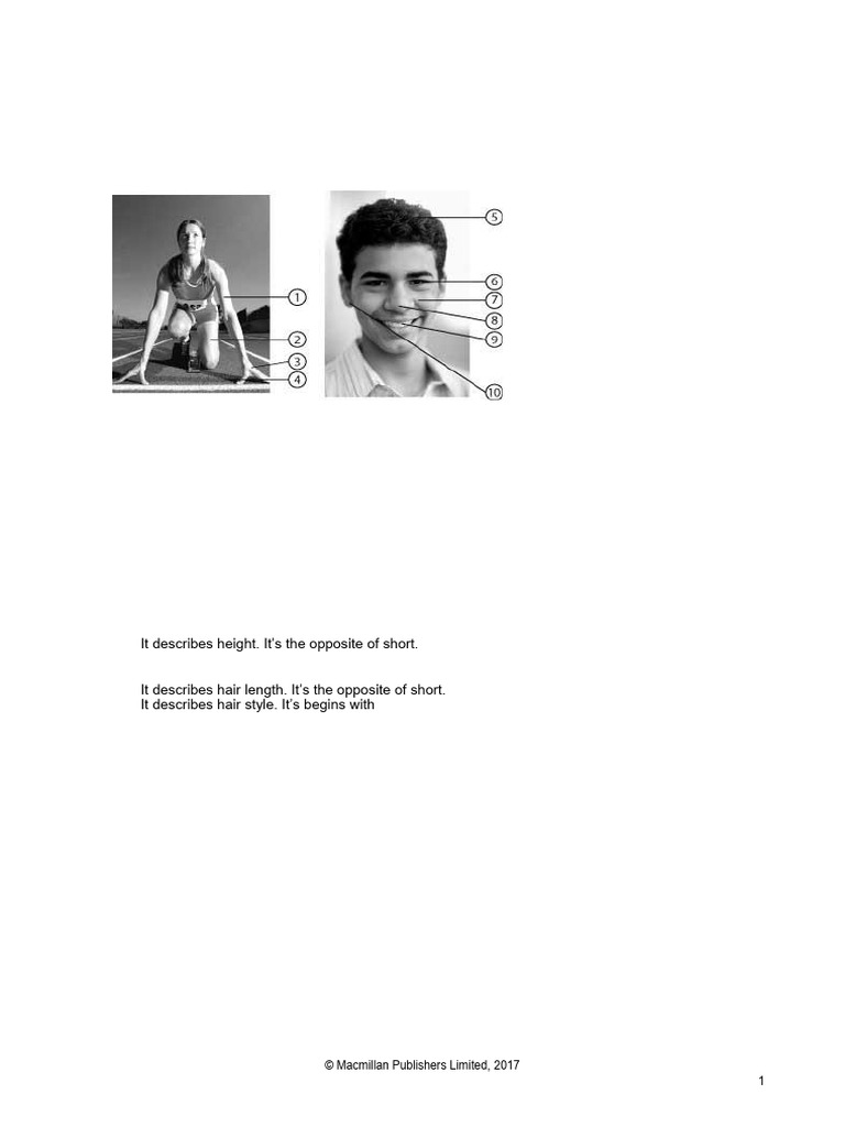 All Clear 5th Grade Progress Test Unit 1 | PDF