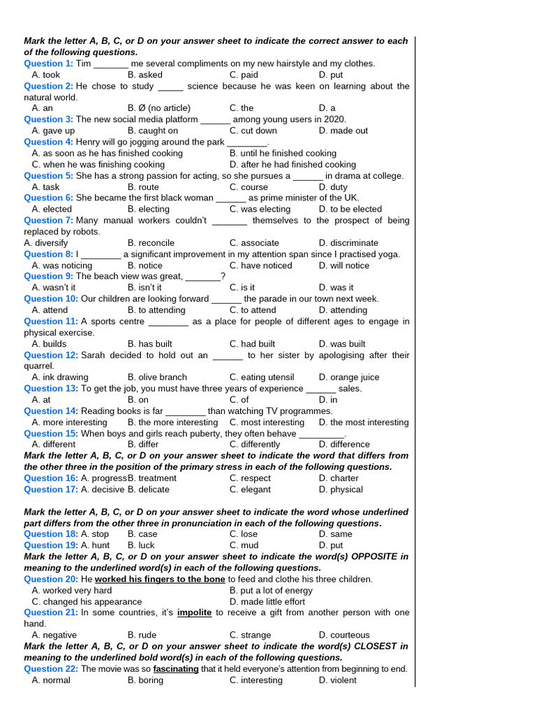 Mark the letter A | PDF