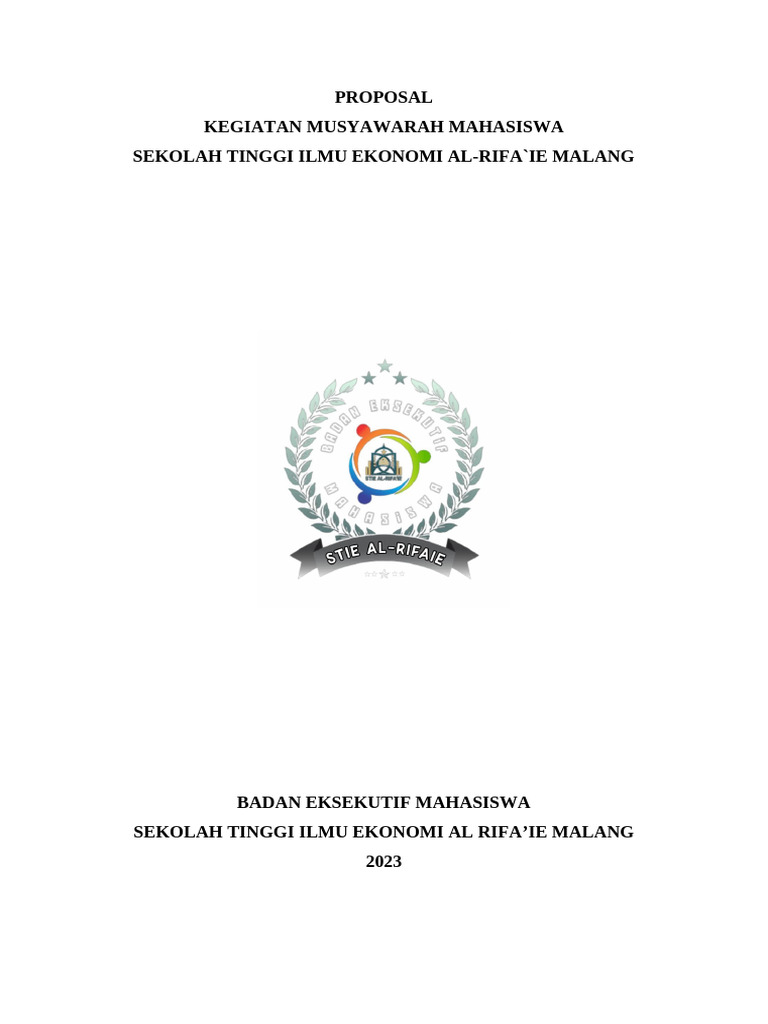 Proposal Musma-2 | PDF