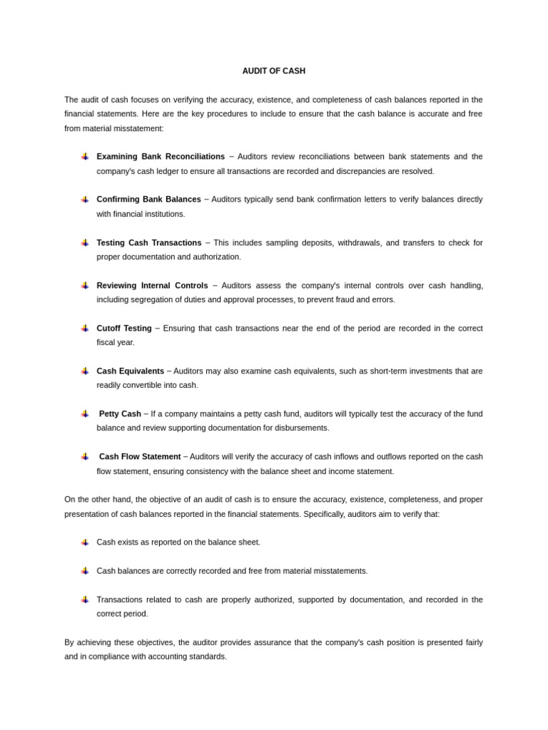 Deceryl Adapon - Summarization on Audit | PDF