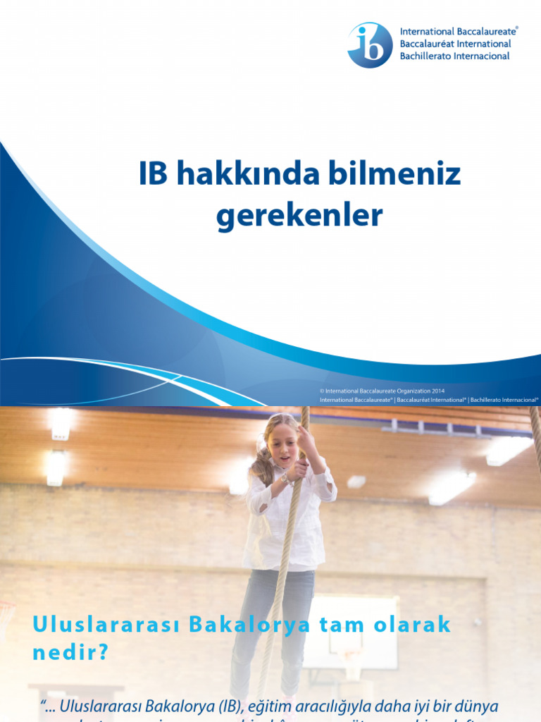 What You Need To Know About The Ib Tu | PDF